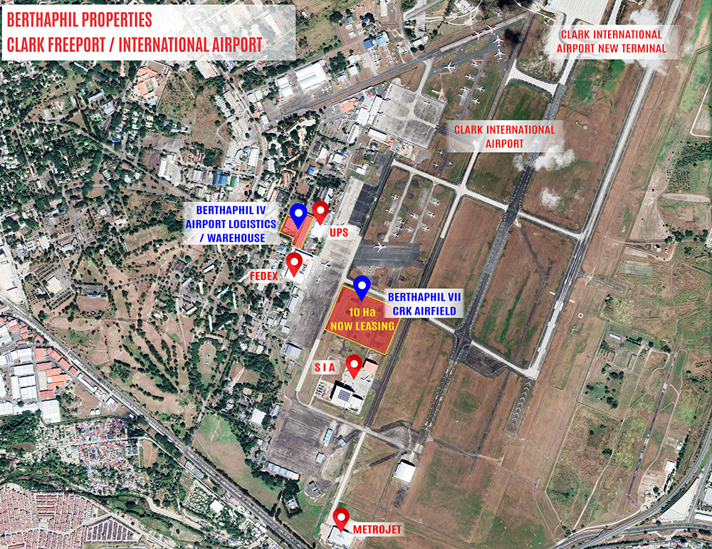 Clark International Airport Map